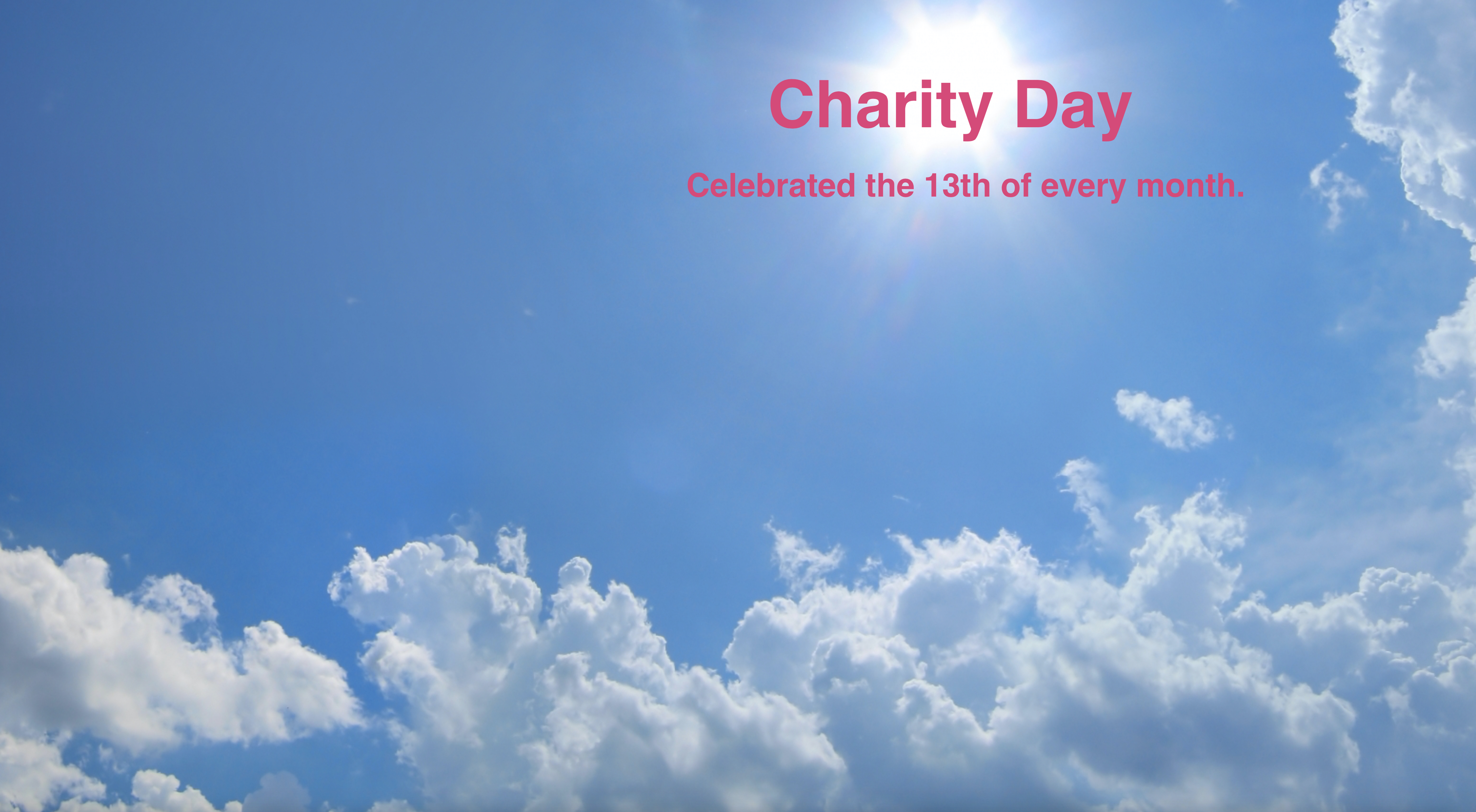 Charity Day USA - www.CharityDayUSA.com